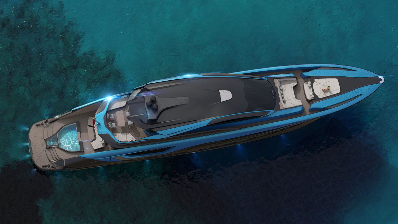 Victory Design teases new 50m concept Bolide 170